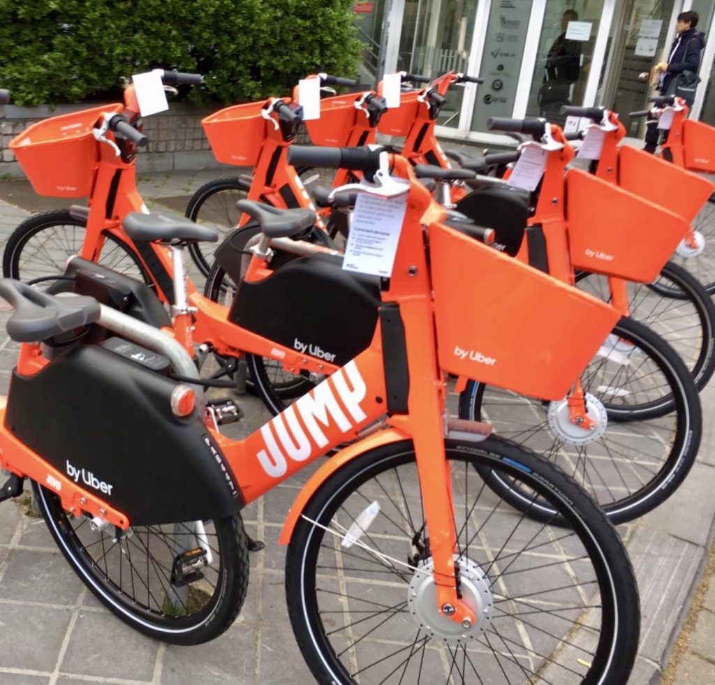 Jump: Uber's shared electric bike lands in Brussels - Brussels Express