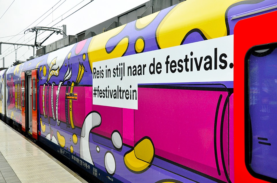 SNCB to present the Festival-Train for festival-goers - Brussels Express